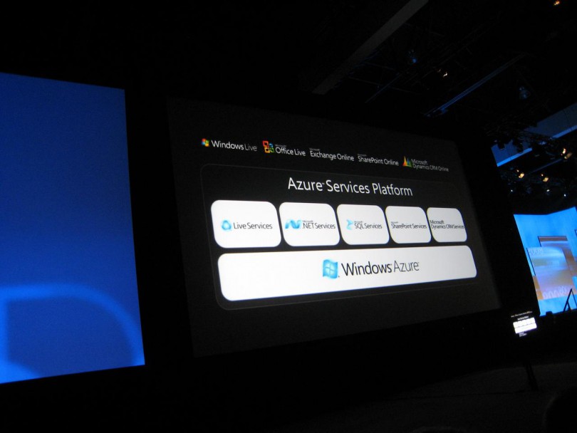 Notes on Microsoft PDC 2008 - Day 1 Keynote