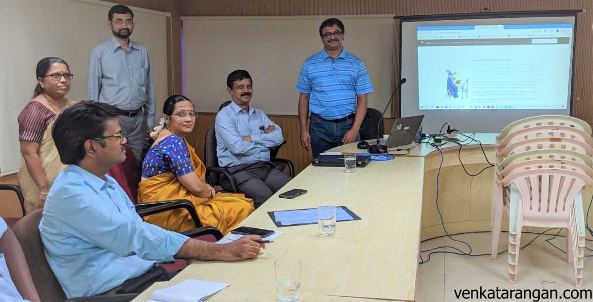 Technical talk at NIC, Chennai