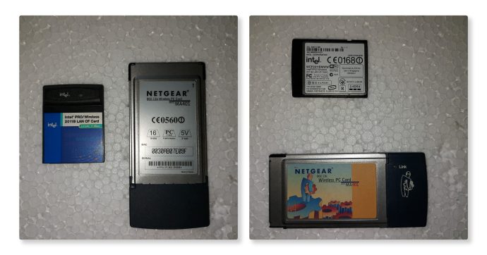 From my archives - PCMCIA cards