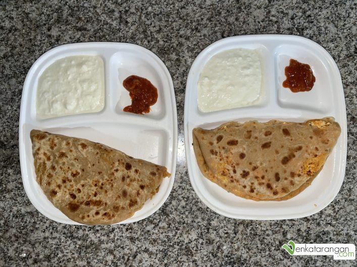 Sattvic food at ISKCON, Chennai