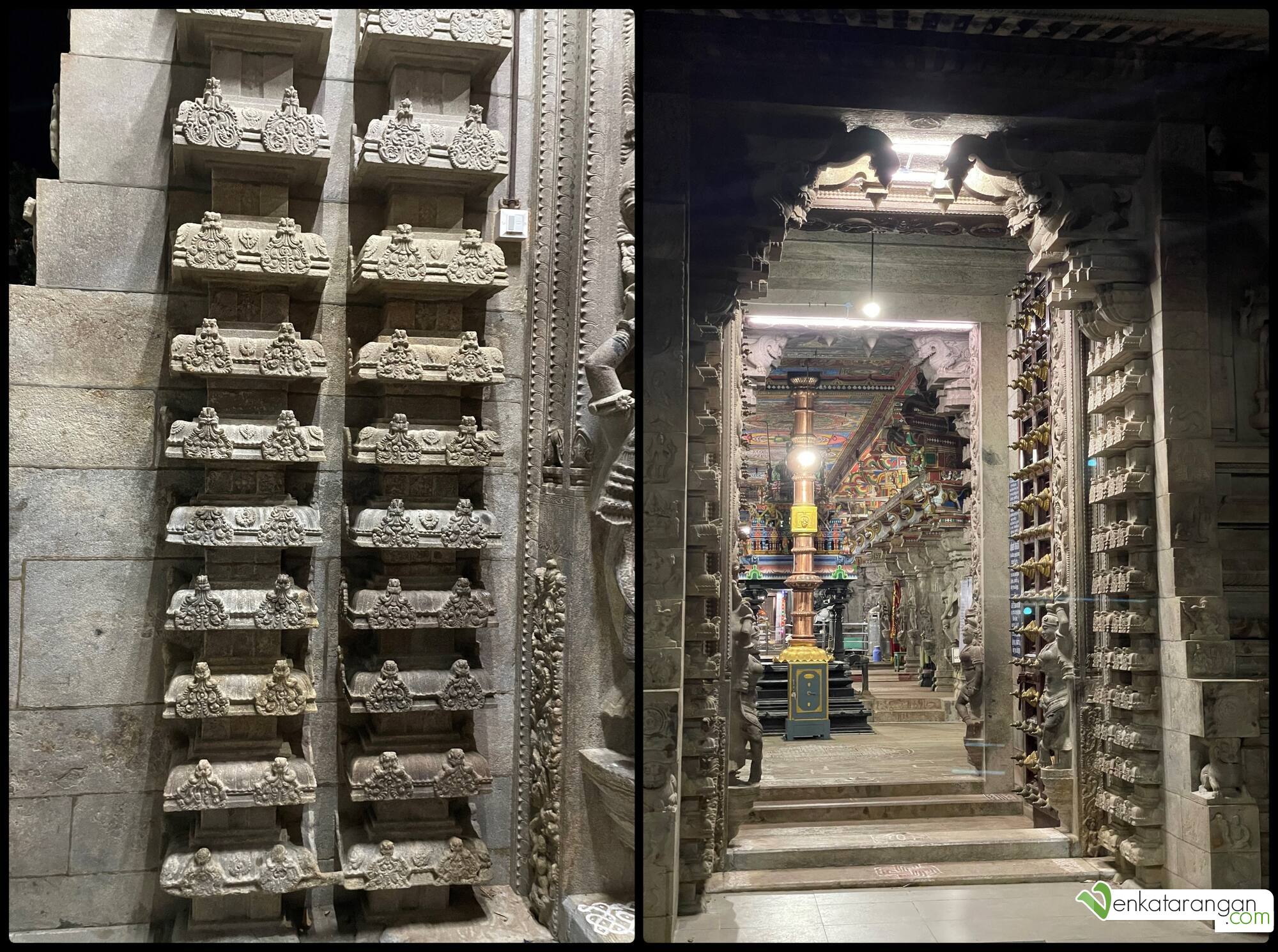 Three temples around Karaikudi