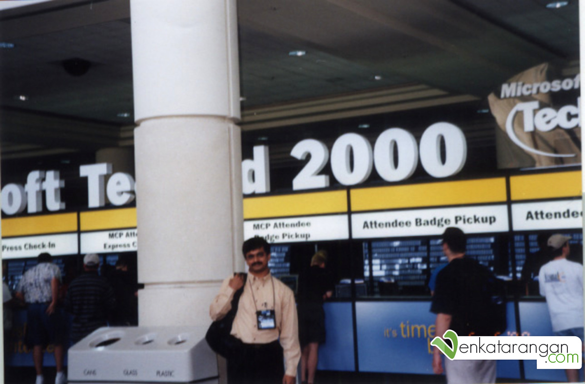Looking back at Microsoft Tech conference in 2000