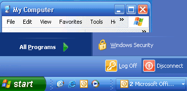 Microsoft Windows XP Energy Blue Theme