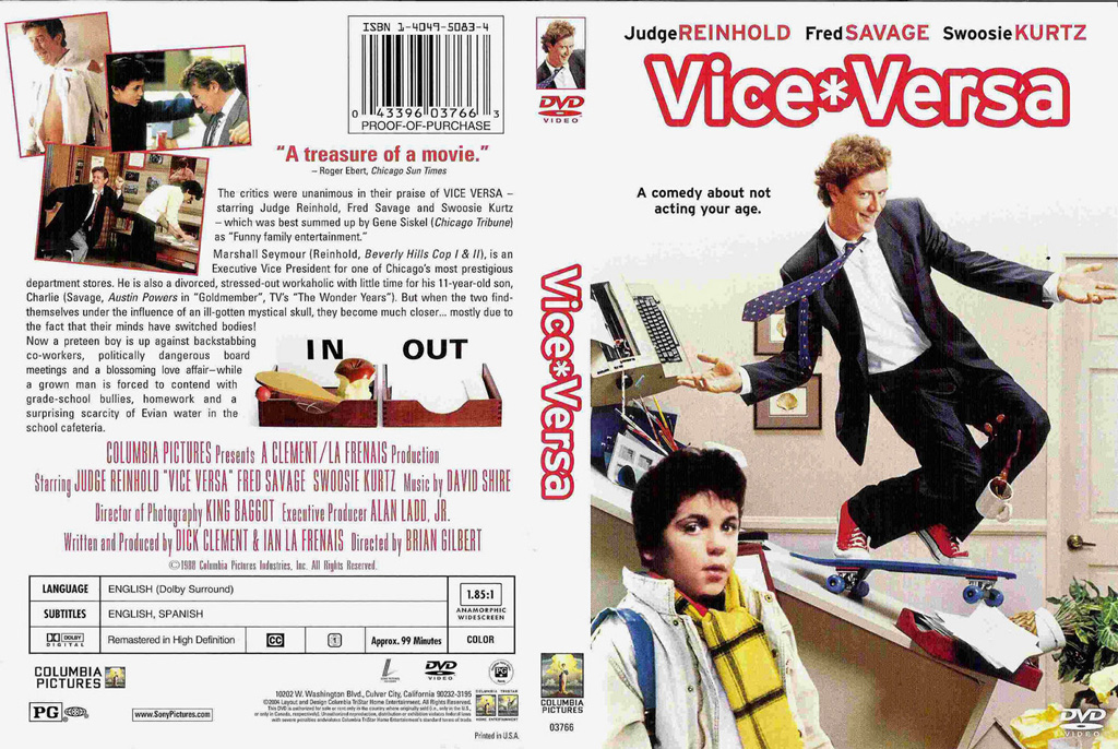 Vice Versa 1988 Vice Versa (1988) IMDb