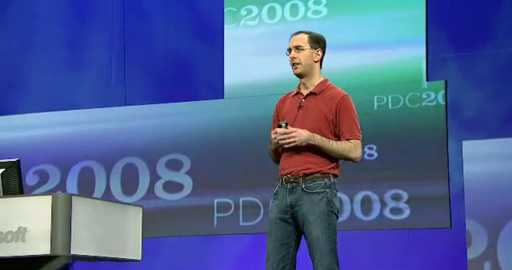 Notes on Microsoft PDC 2008 - Day 2 Keynote