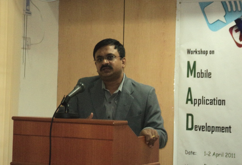 Keynote–Mobile Workshop in Anna University