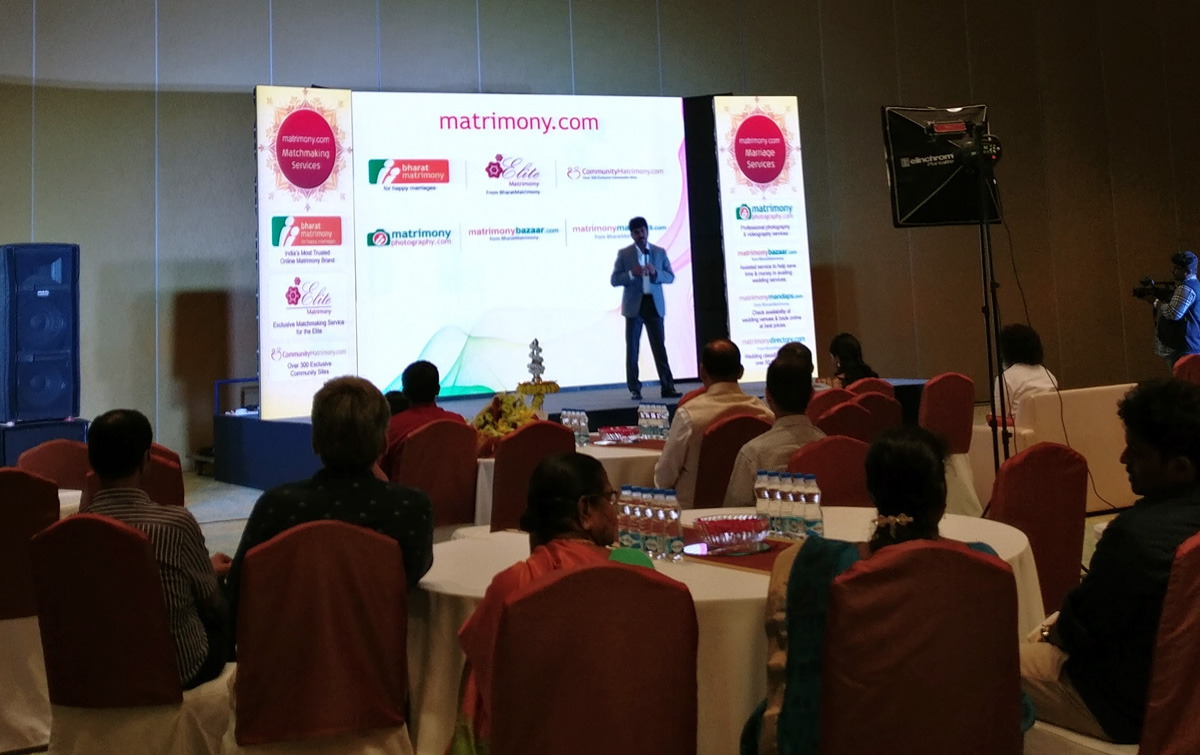 Matrimony.com IPO celebration dinner