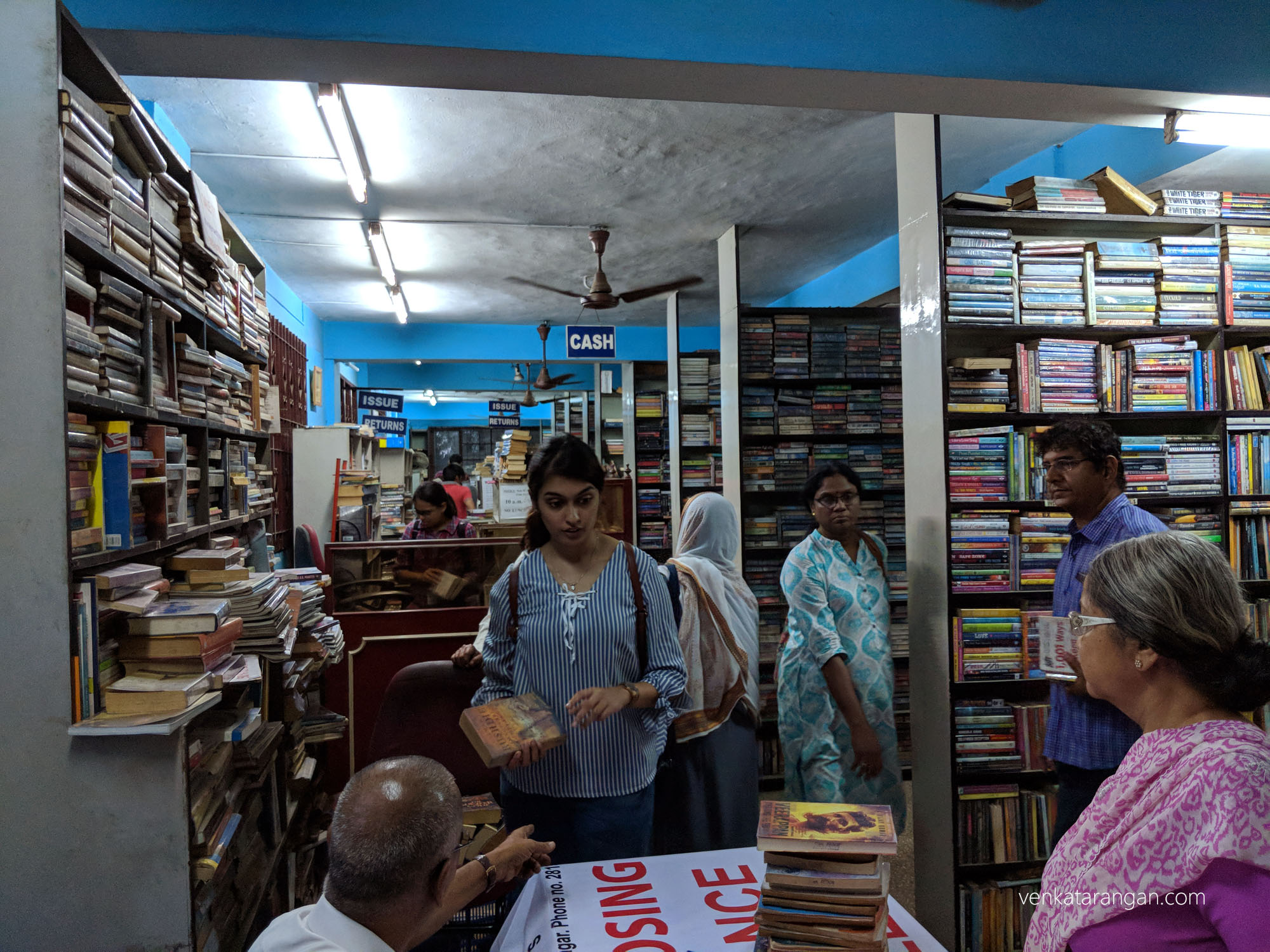 Library closing down