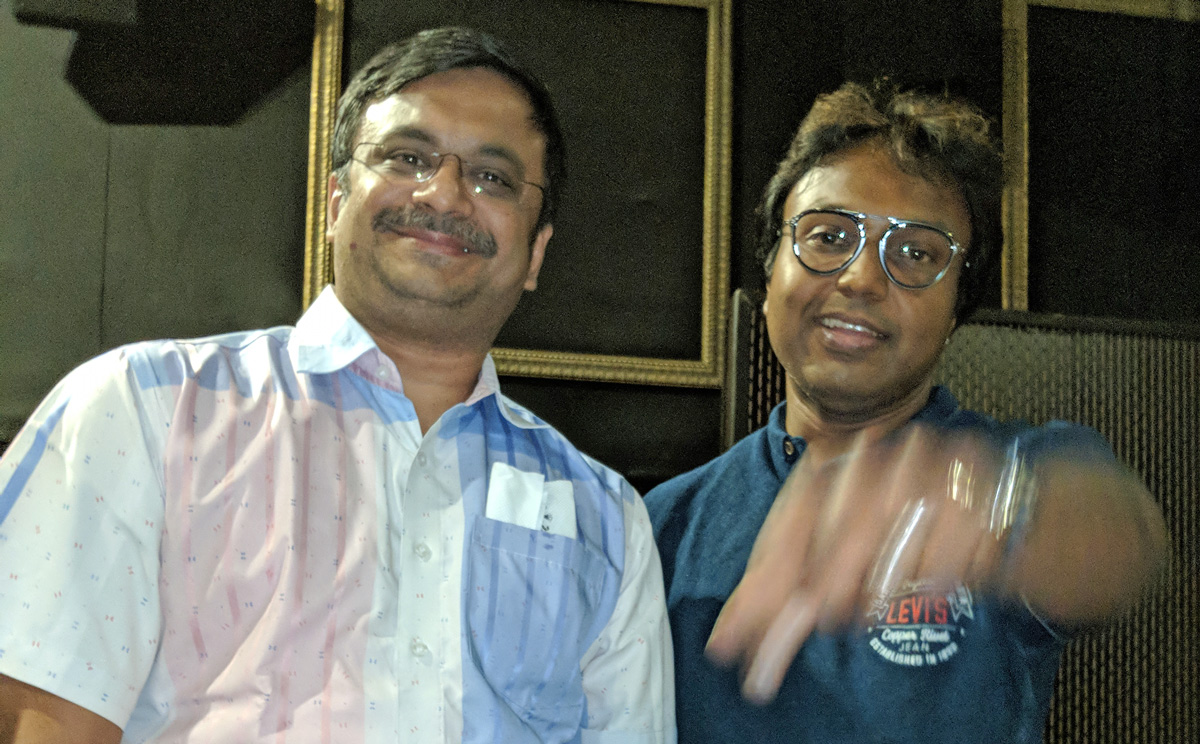 With Music Director D Imman