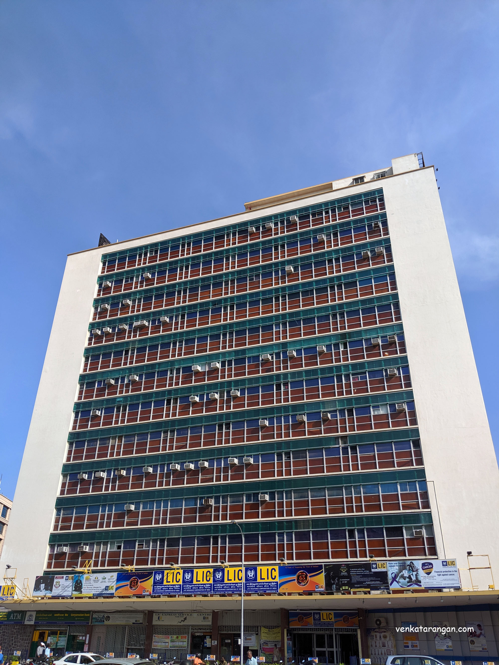 LIC Building, Madras - Seen again in its glory