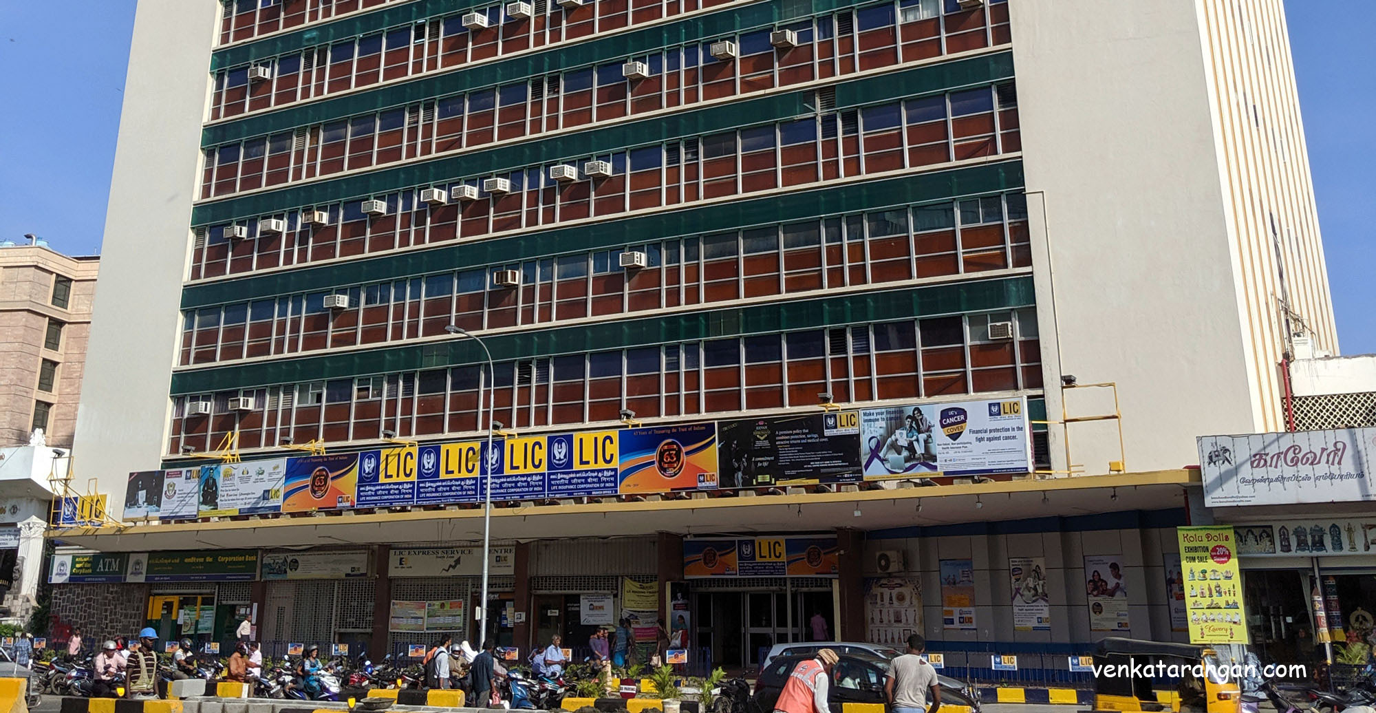 LIC Building, Madras - Seen again in its glory