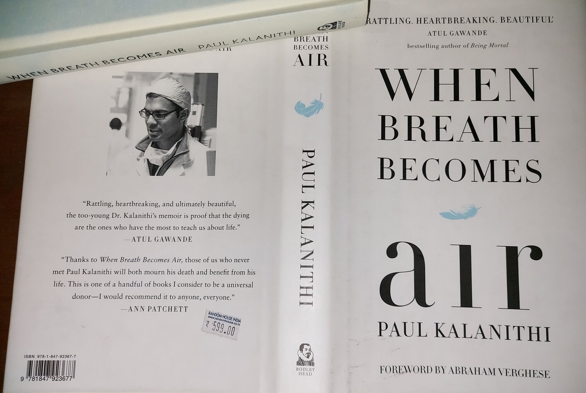 When Breath Becomes Air by Paul Kalanithi