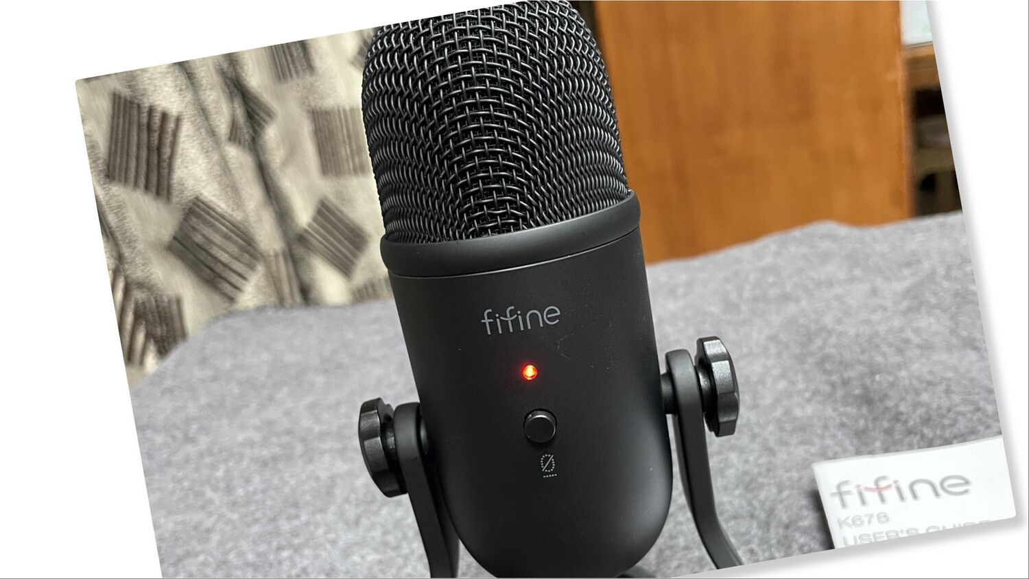 Fifine microphone for talks and calls online