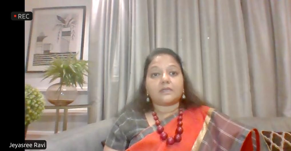 TiE Women - Palam Silks Jeyashree Ravi