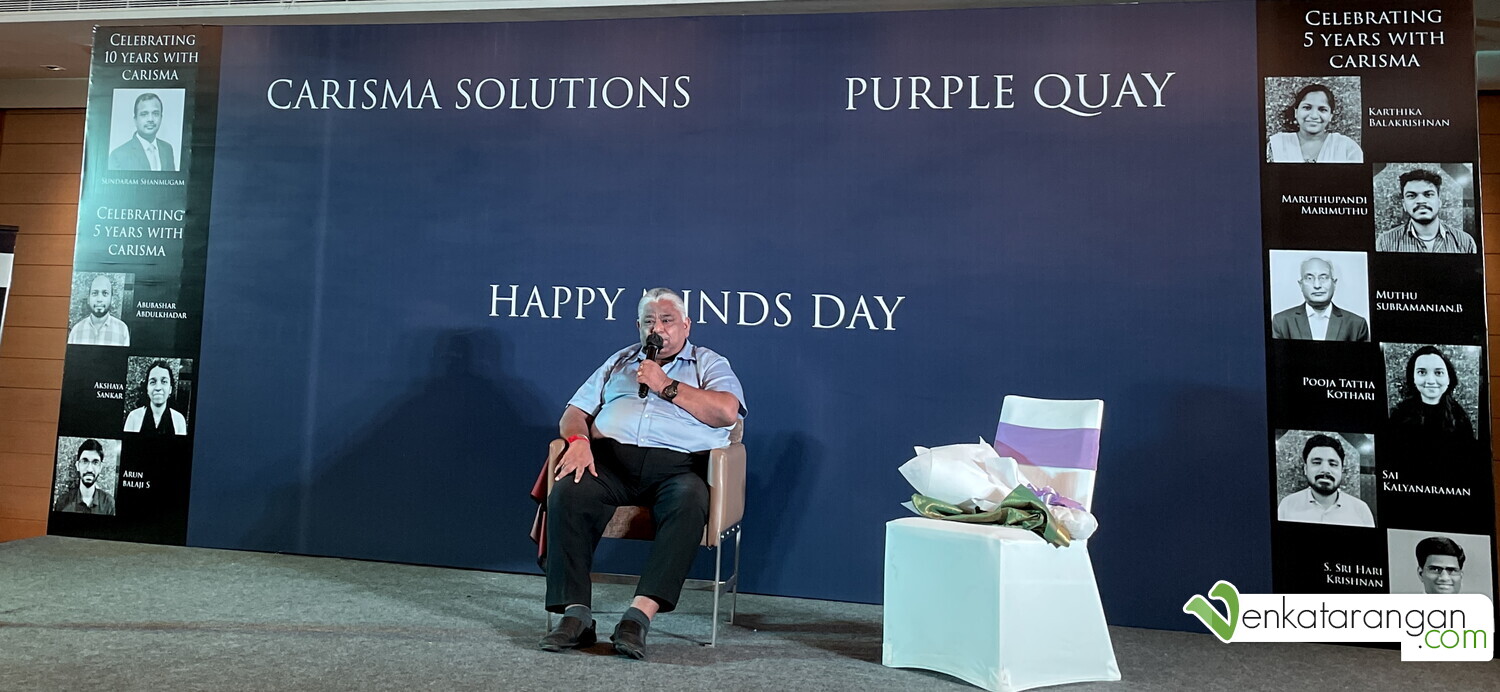 Listening to Chef Damu