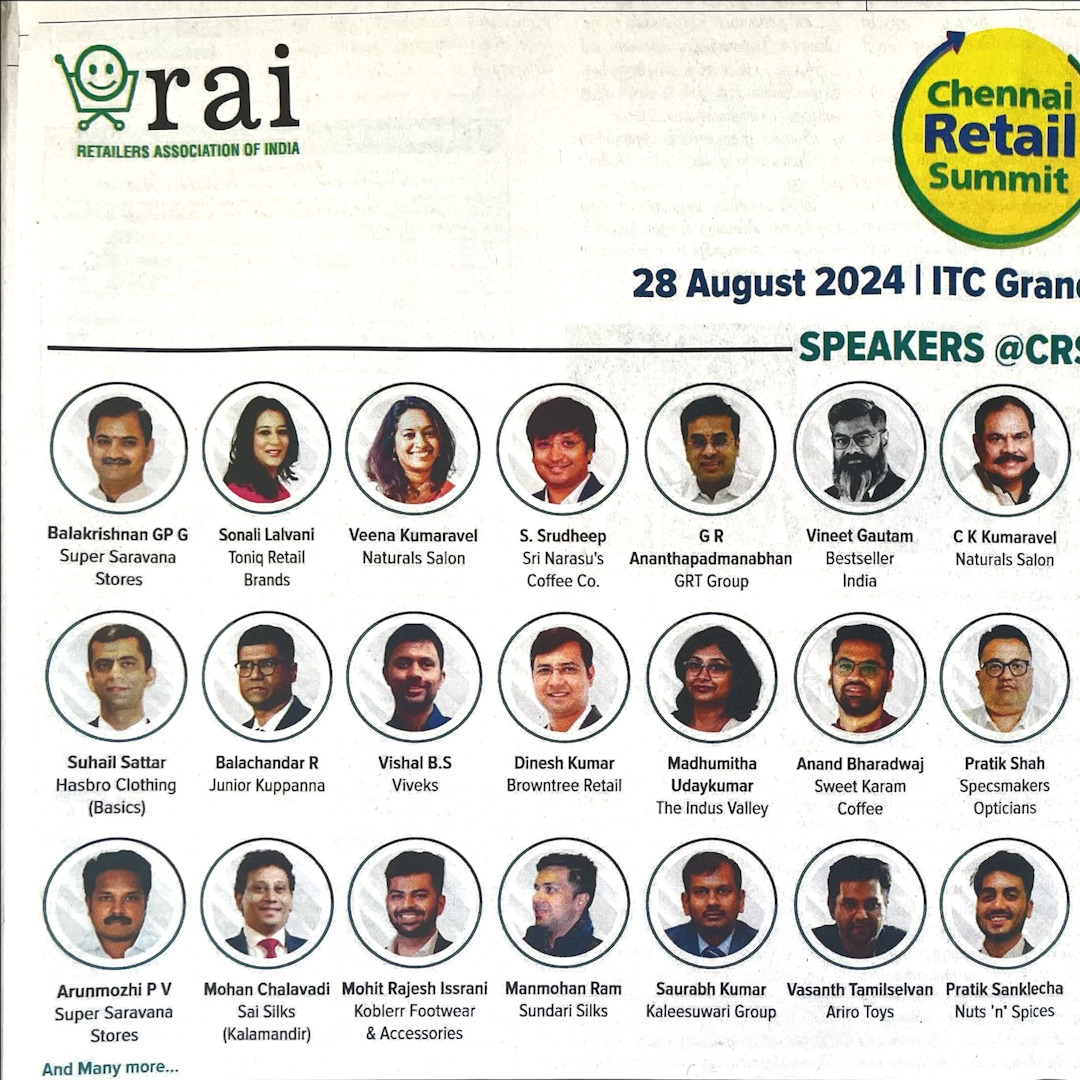 Celebrating Chennai’s Retail Leaders – Mangoidiots